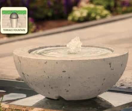 Half Ball White Water Feature - Shirley Aquatics